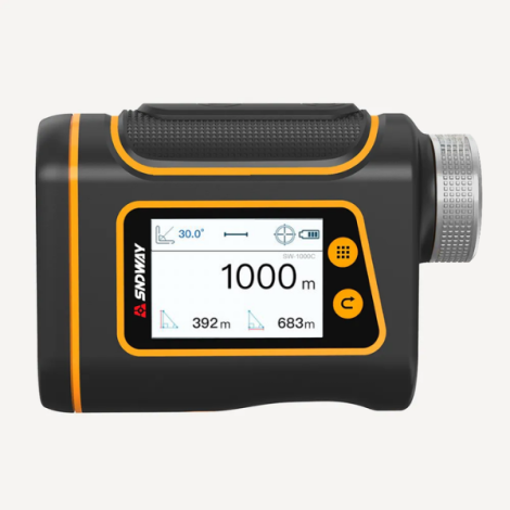 SW-1000C Ekranlı Lazer Mesafe Ölçer Teleskop | 1000 Metre